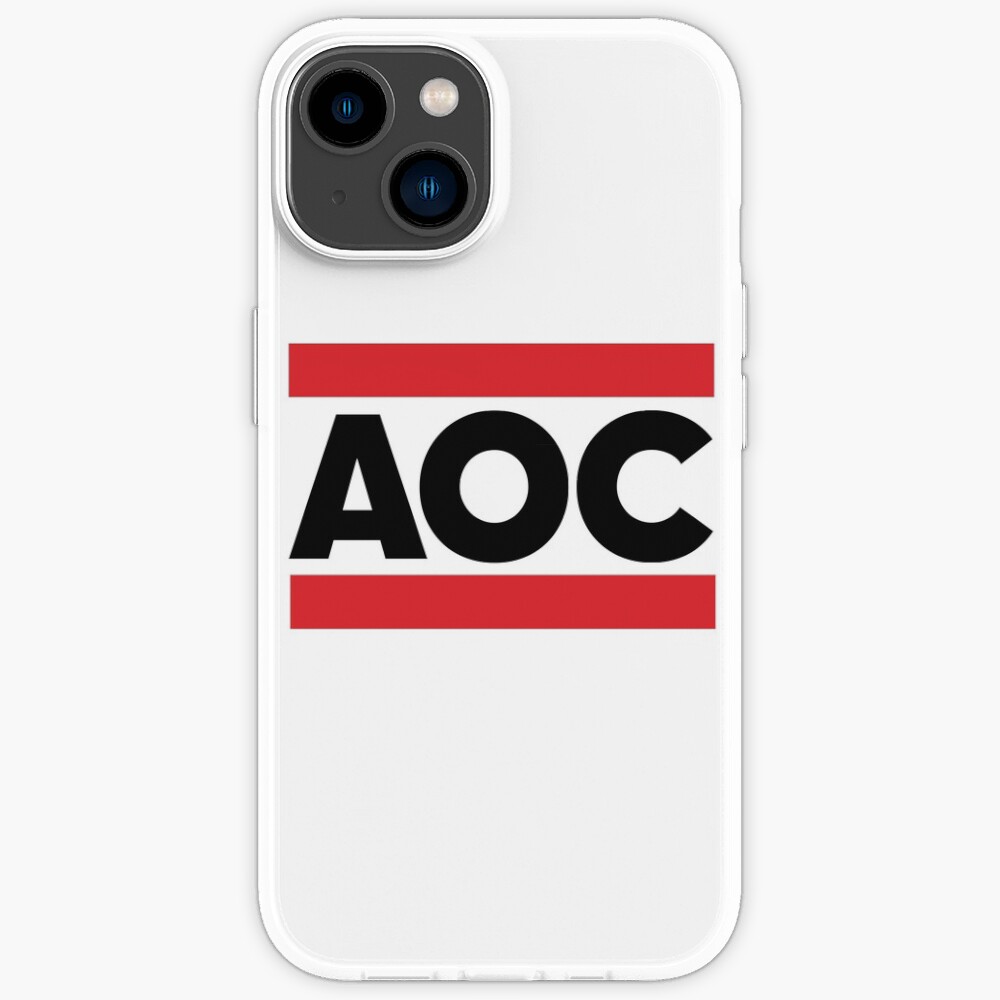 "AOC Running 2020" iPhone Case for Sale by popdesigner | Redbubble
