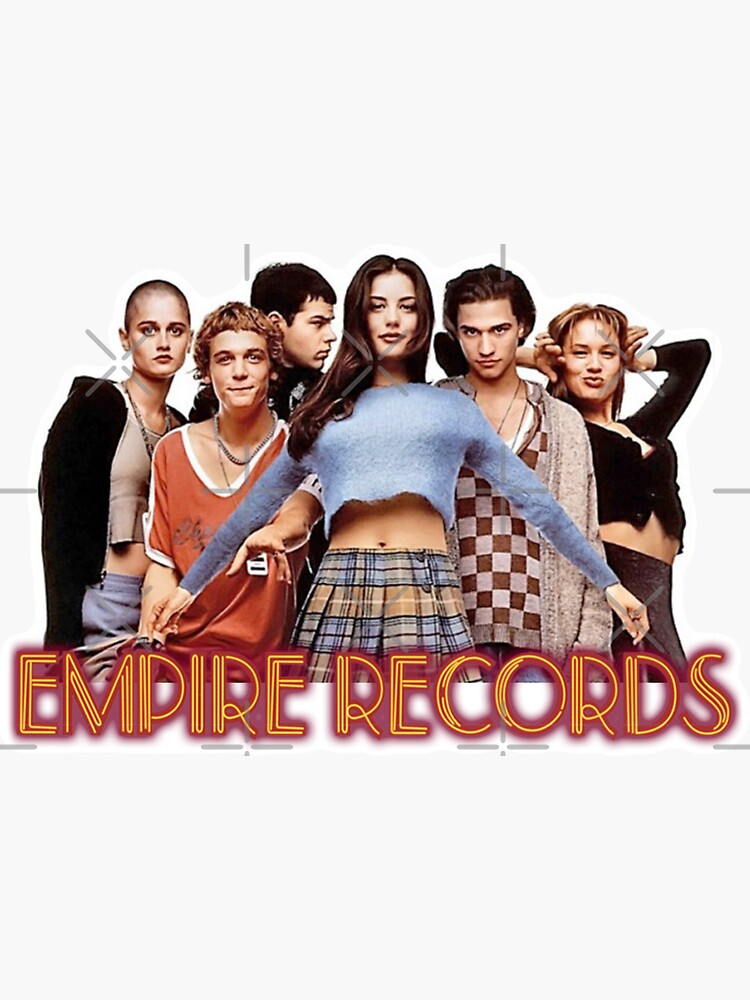 "Empire Records" Sticker for Sale by S-NettiThings | Redbubble