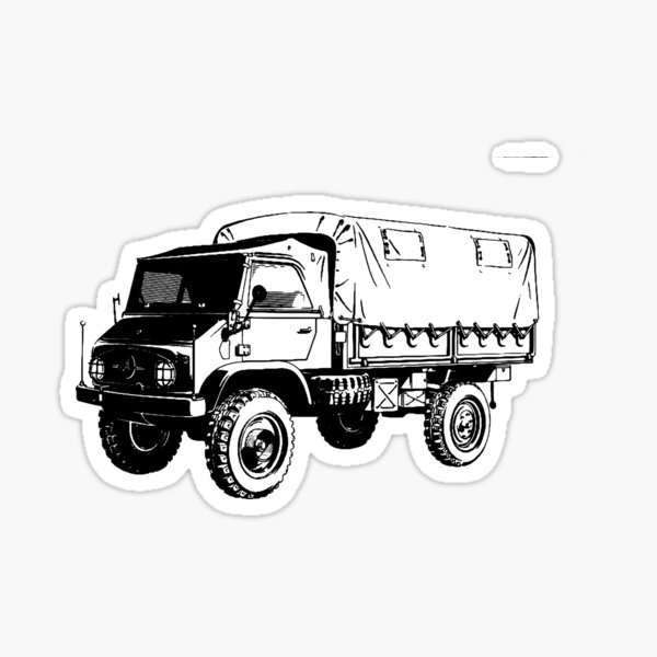 Unimog Stickers | Redbubble
