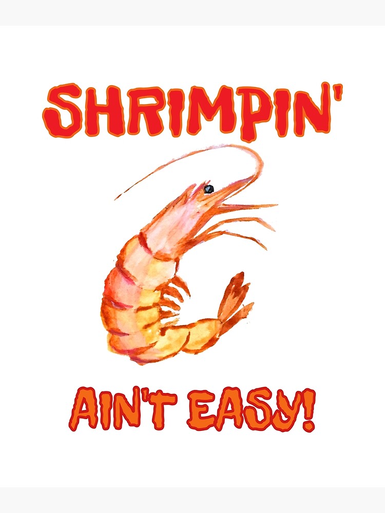 "Funny Shrimp T Shirts Tee Gang Jumbo Men, Women, Baby Black And White ...