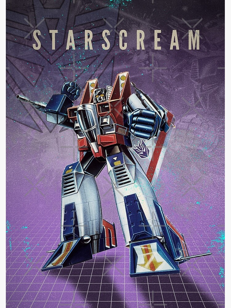 Starscream Premium Matte Vertical Poster sold by Danika Blush | SKU ...