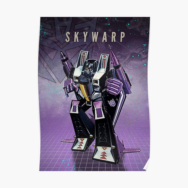 "Skywarp" Poster by rykker | Redbubble