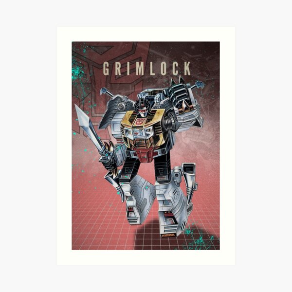 Grimlock Art Prints | Redbubble