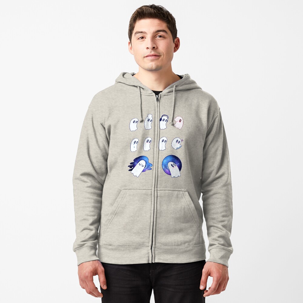 "Napstablook" Sticker for Sale by whitedogart | Redbubble