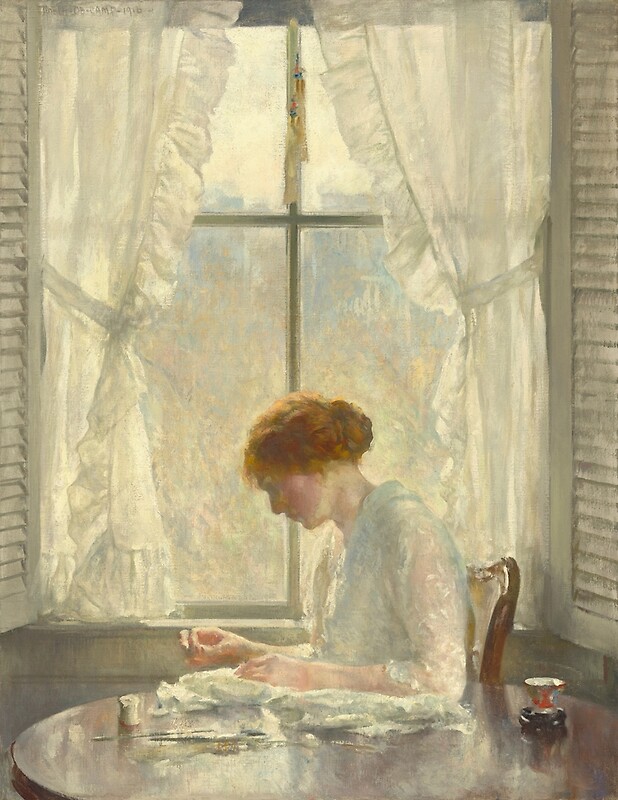 "Joseph Rodefer DeCamp. The Seamstress, 1916." by museumshop3 | Redbubble