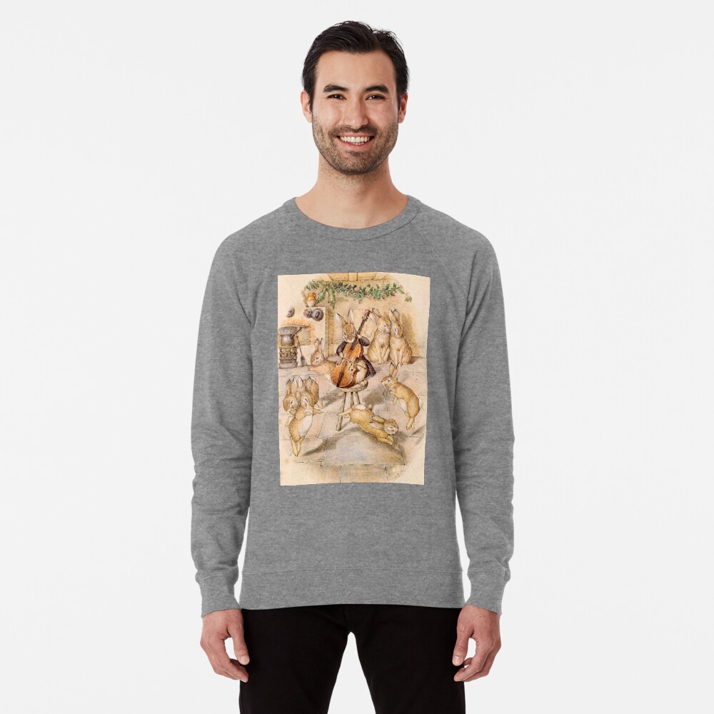 "Rabbits at Christmas by Beatrix Potter" Greeting Card for Sale by ...