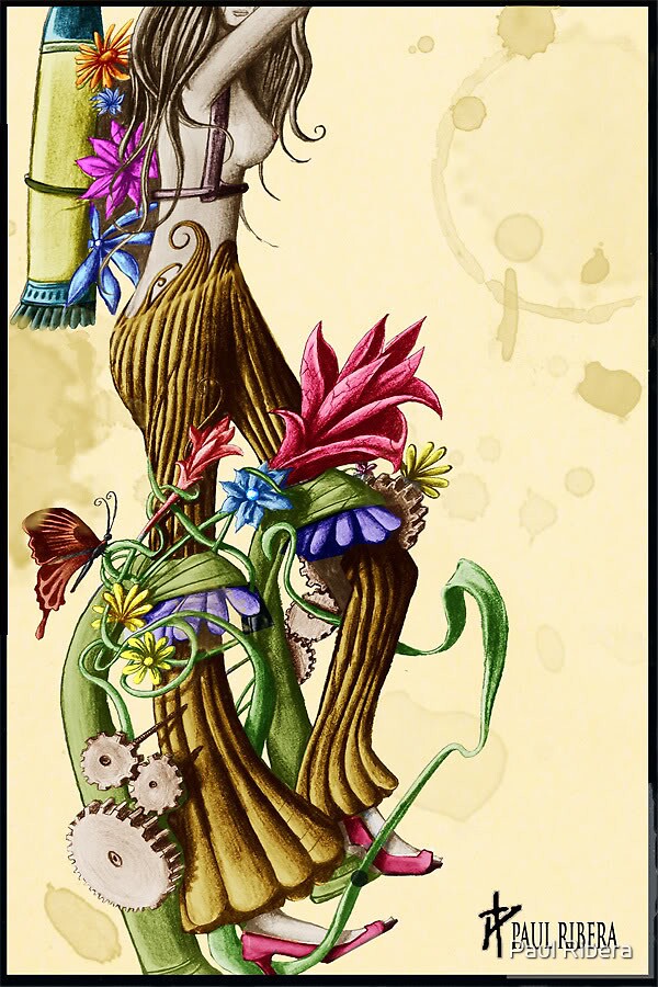 "Rocket Woman" by Paul Ribera | Redbubble