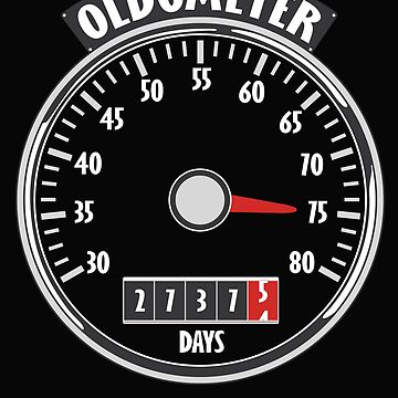 "Oldometer 75" Greeting Card for Sale by Maka4 | Redbubble