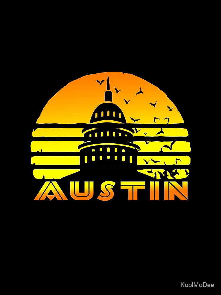 "Austin Capitol Bats - Capital of Texas " T-shirt for Sale by KoolMoDee ...
