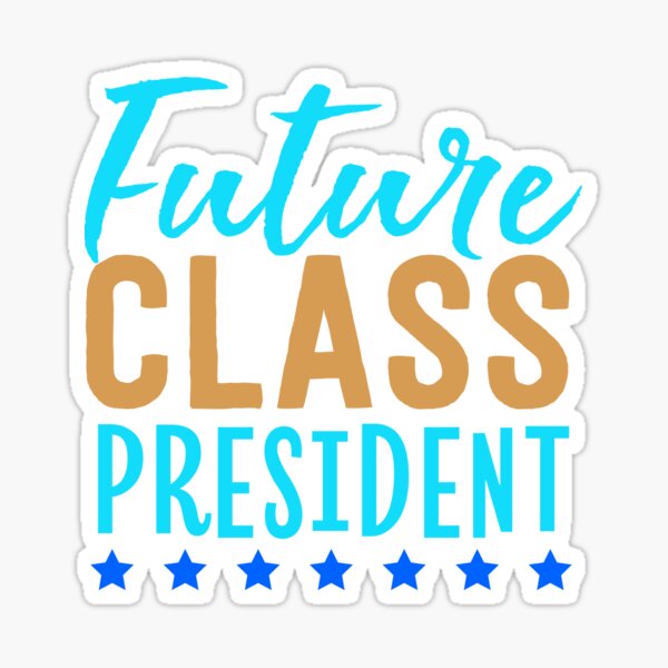 Pegatina «Presidente de clase futura Uniforme escolar Ejecución para ...