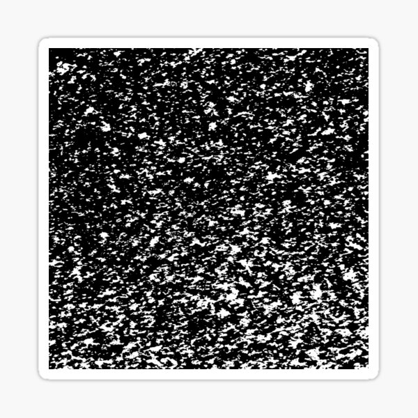 "Black and White Granite Stone" Sticker by Edxgar | Redbubble