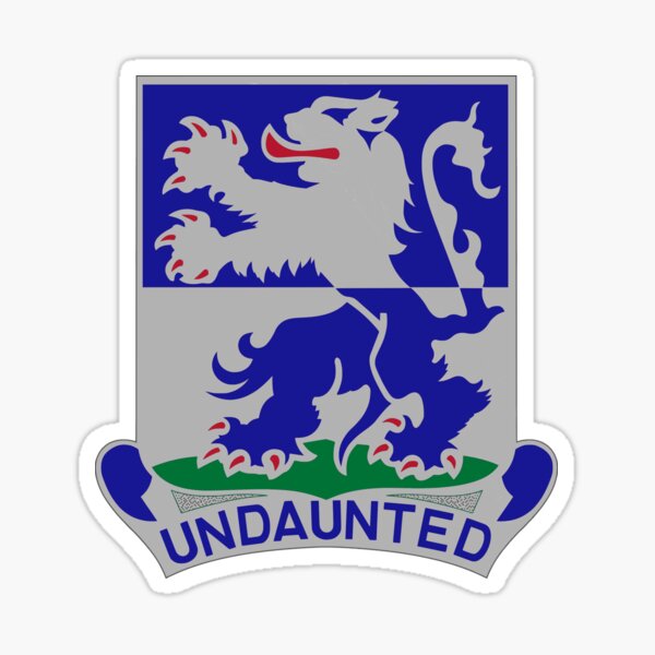 "119th Infantry Regiment (United States - Historical)" Sticker for Sale ...