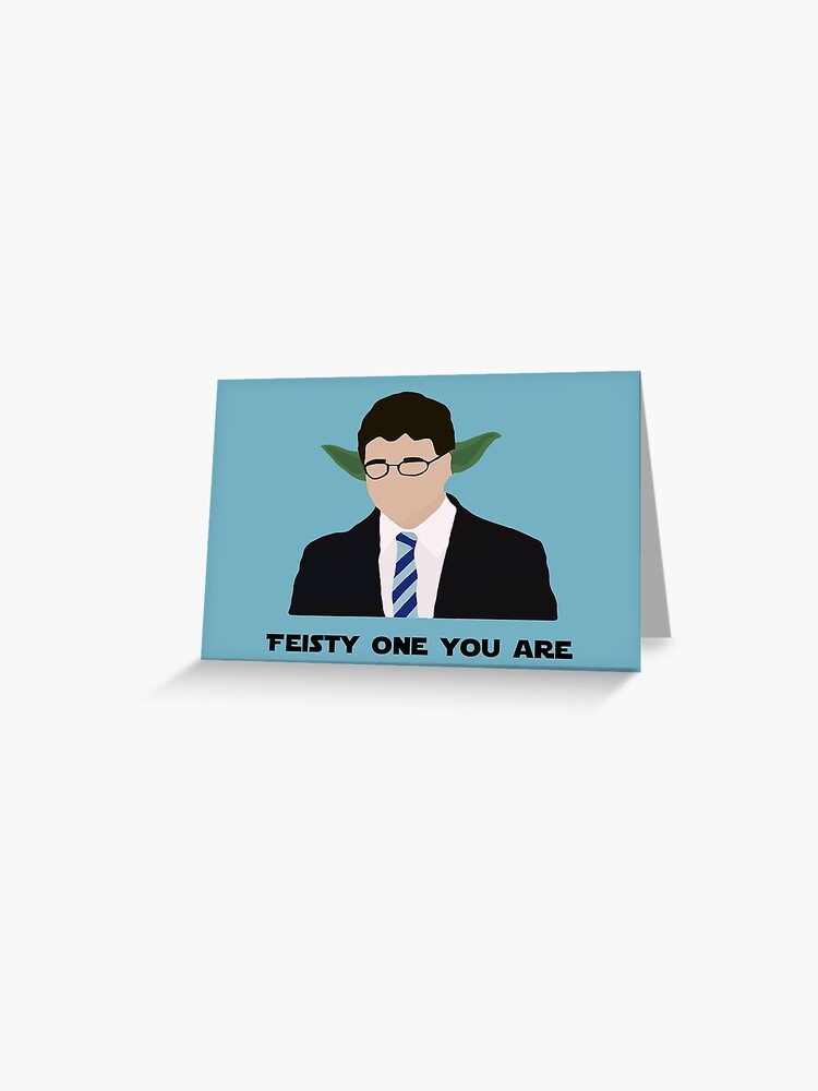 "Feisty One You Are" Greeting Card for Sale by emtrovert | Redbubble