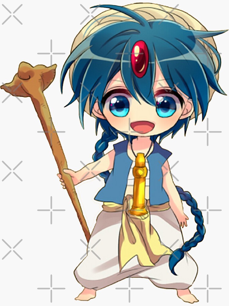 "Aladdin Chibi" Sticker for Sale by Triny92 | Redbubble