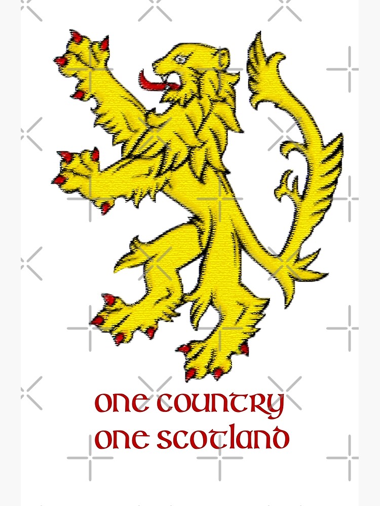 "Scotland, Lion Rampant" Poster by grantspics | Redbubble