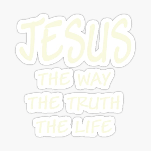 "JESUS" Sticker for Sale by RuthPalmer | Redbubble