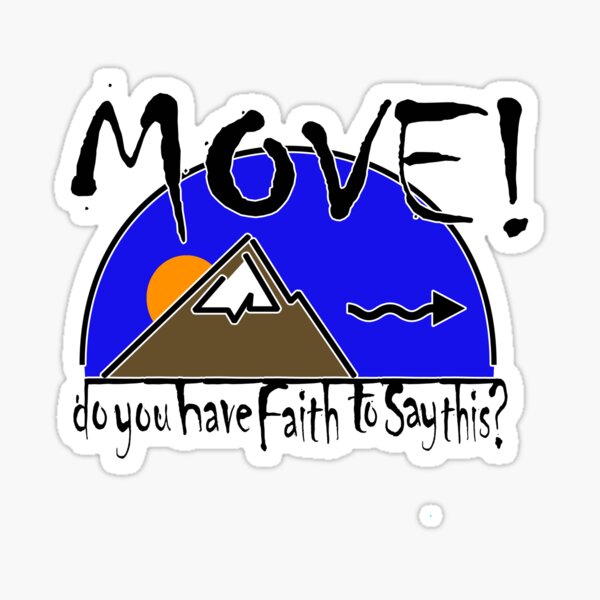 ""Faith like a mustard seed" / "Faith like a mustard seed" aft" Sticker ...