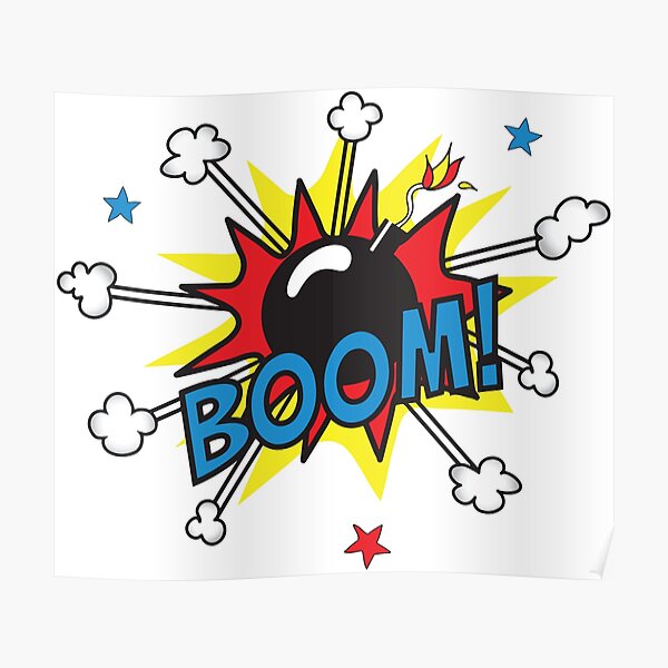 Onomatopoeia Posters | Redbubble
