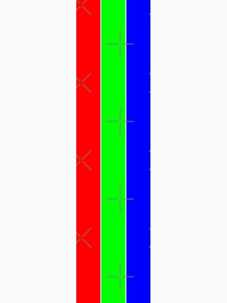 "RGB" Sticker for Sale by mike | Redbubble