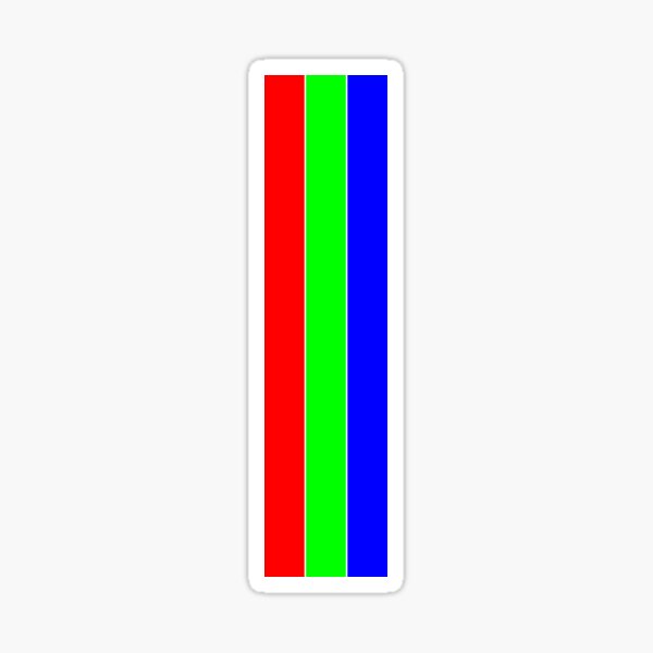 "RGB" Sticker for Sale by mike | Redbubble
