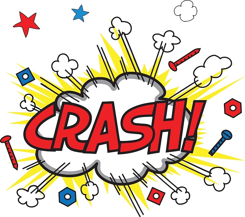 "Onomatopoeia - Crash!" Art Prints by BenH4 | Redbubble