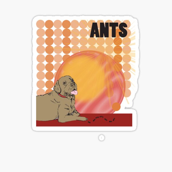 "Ants" Sticker by thebunnytheory | Redbubble