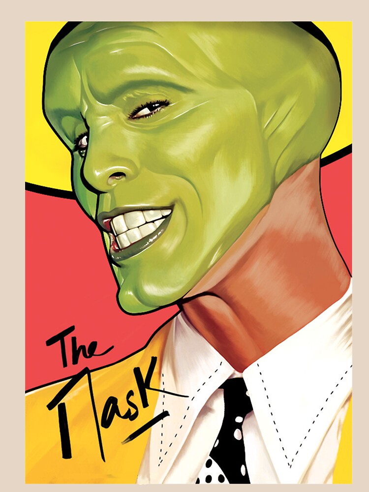 "The mask" T-shirt for Sale by ibrahimGhd | Redbubble | themask t ...