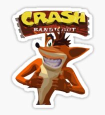 Crash Bandicoot: Stickers | Redbubble