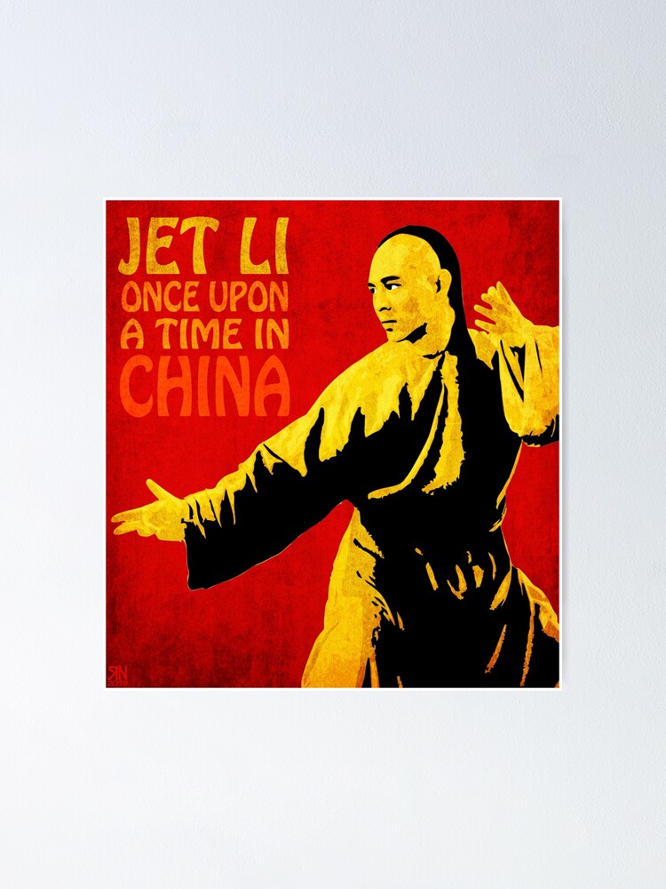 "Jet Li" Poster for Sale by Rodimus76 | Redbubble