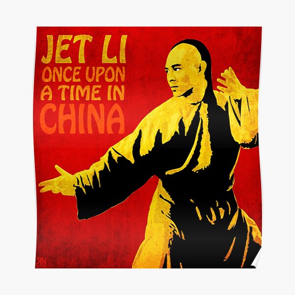 "Jet Li" Poster for Sale by Rodimus76 | Redbubble