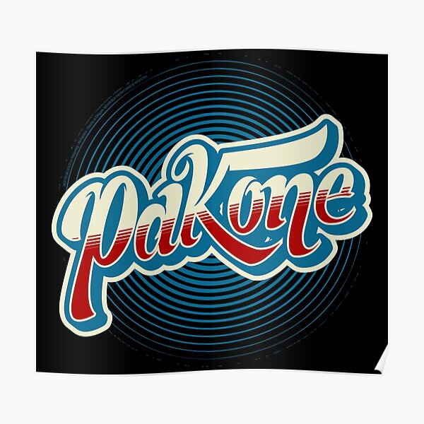 "PAK ONE Logo" Poster by trev4000 | Redbubble
