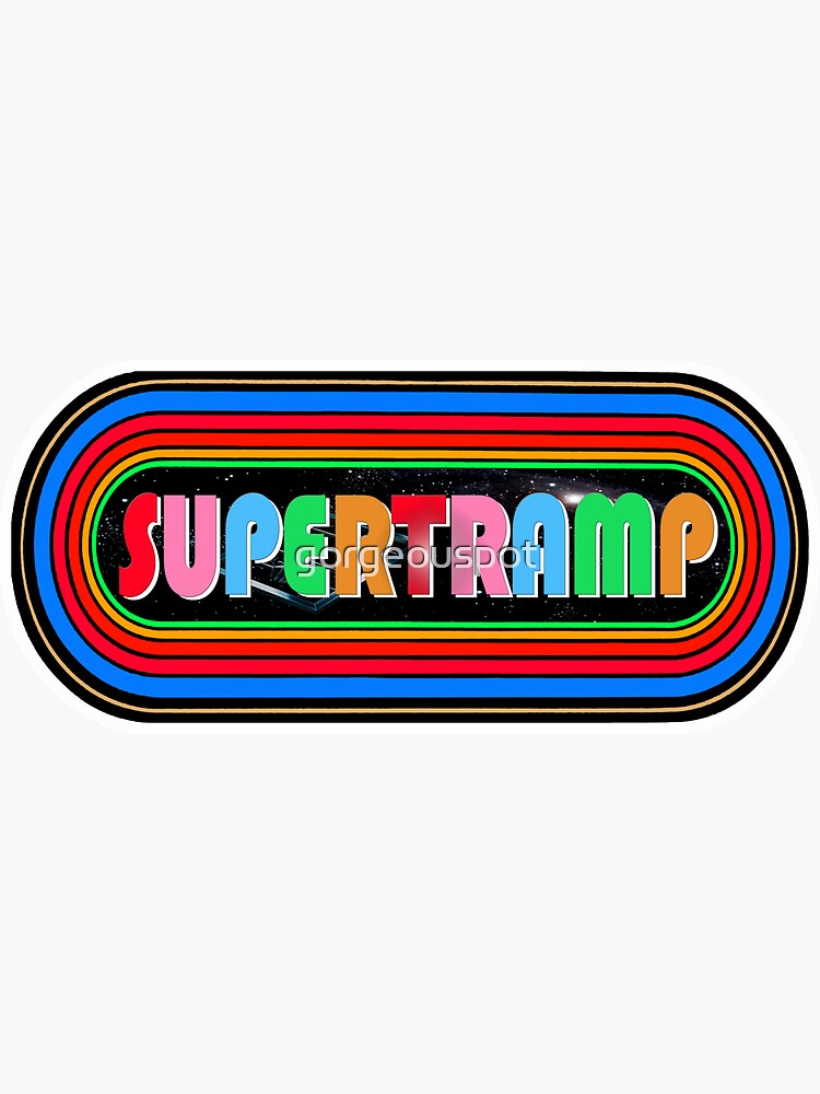 Sticker « Supertramp », par gorgeouspot | Redbubble