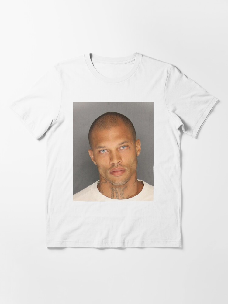 "Jeremy Meeks, the Handsome Mugshot, Hot Felon" T-shirt for Sale by ...