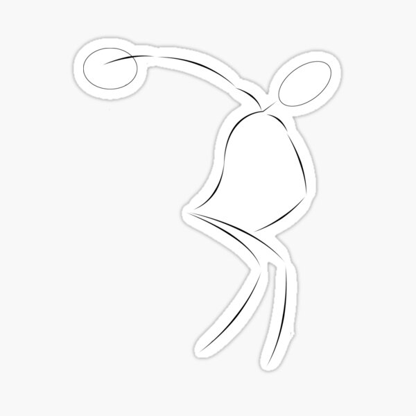 "Discus thrower" Sticker for Sale by MichaelB | Redbubble