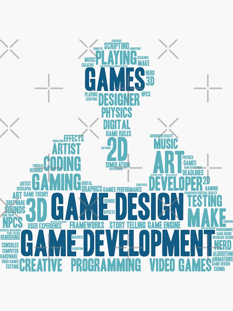 "Indie Game Dev" Sticker for Sale by Merchment | Redbubble