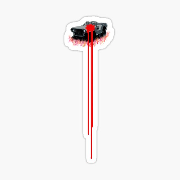 Gunshot Wound Stickers | Redbubble