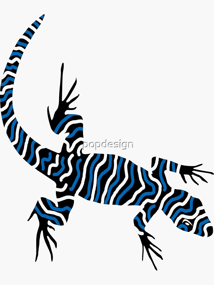 "Small lizard " Sticker by popdesign | Redbubble