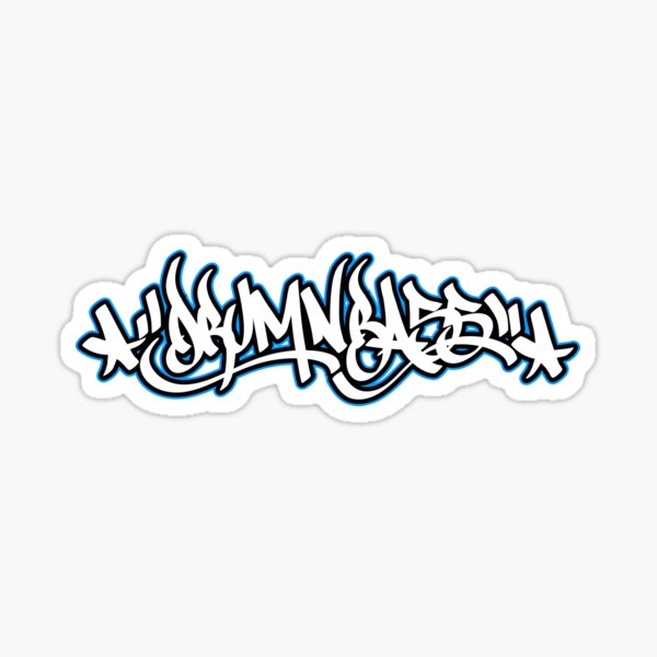 Drum N Bass Sticker By Robbolt Redbubble