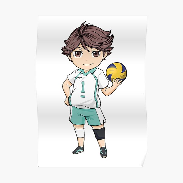 "Oikawa chibi" Poster for Sale by SaigamiProject | Redbubble