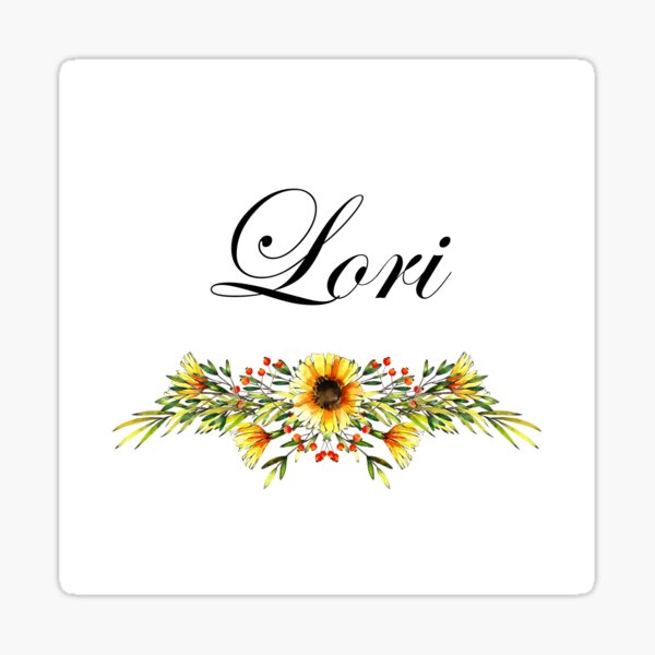 "Lori v5w" Sticker by viktor64 | Redbubble