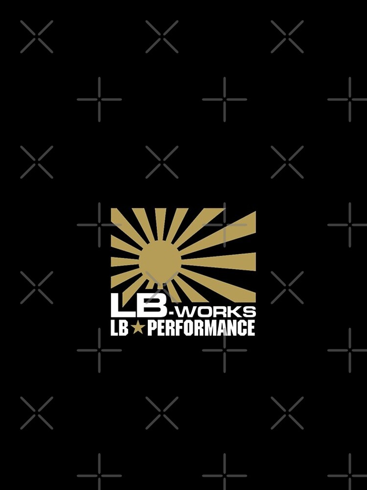 "Gold LB Performance Liberty Walk Logo with Japanese Characters" iPhone ...