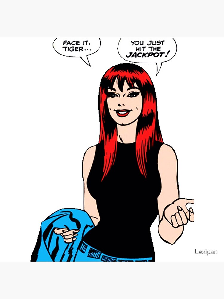 Mary Jane Watson Premium Matte Vertical Poster Sold By Chris Spencer