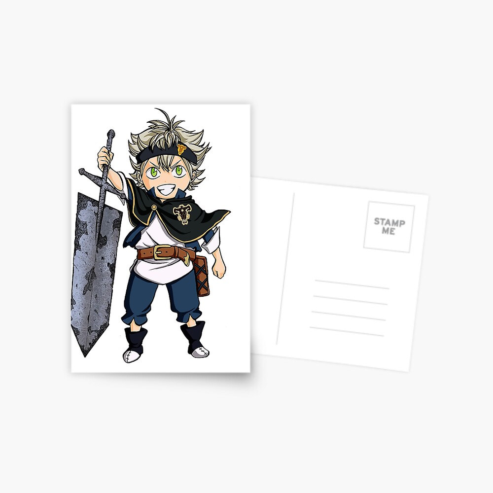 "Asta Chibi" Postcard for Sale by SaigamiProject | Redbubble
