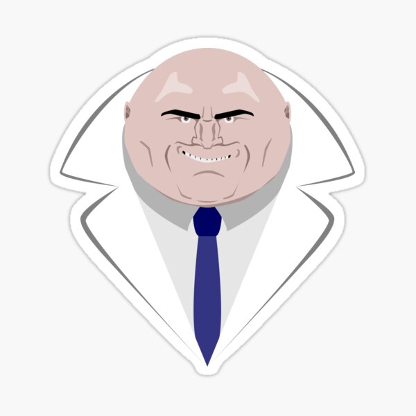"KingPin custom Suit" Sticker for Sale by swayze1997 | Redbubble