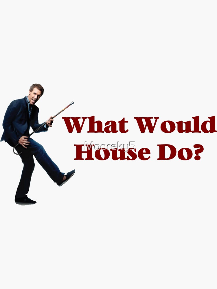 "WWHD?" Sticker for Sale by Mooreky5 | Redbubble