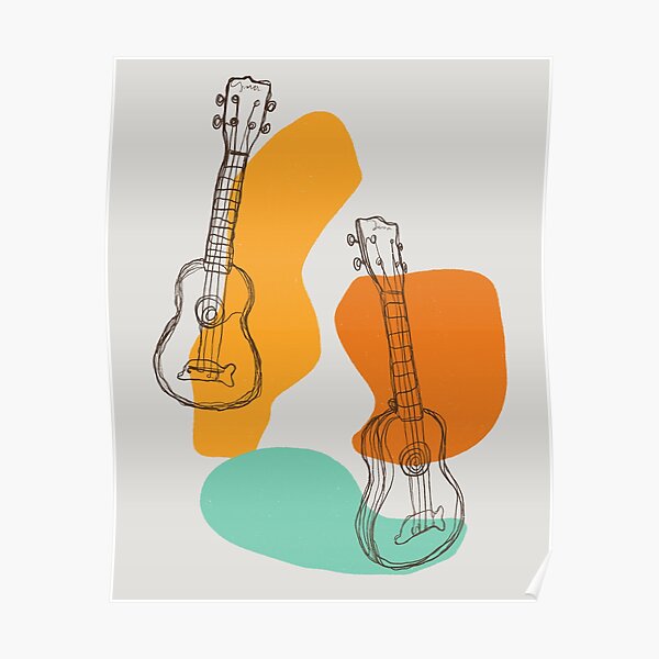 Ukulele Posters | Redbubble