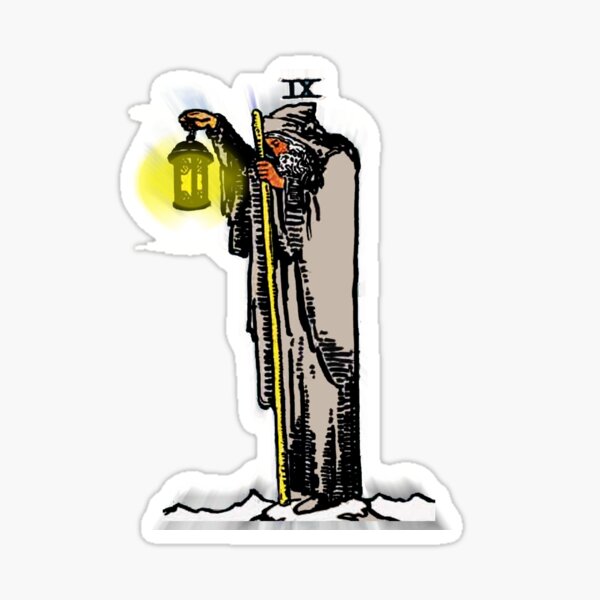 "The Hermit" Sticker by MenOfMichigan | Redbubble