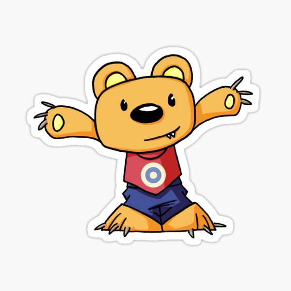 "Kuma" Sticker for Sale by shiro | Redbubble