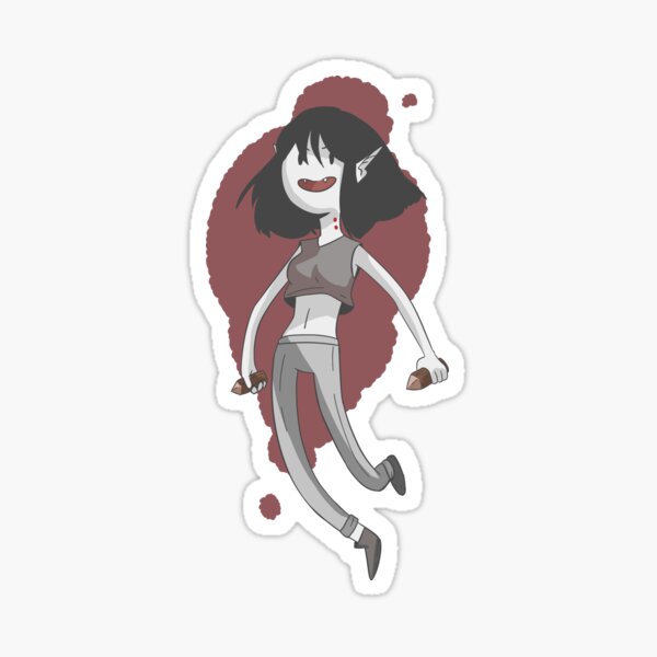"Marceline Adventure Time™️" Sticker for Sale by StarryPou | Redbubble