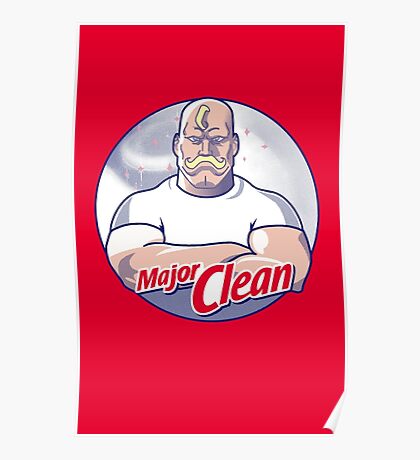 Mr Clean: Posters | Redbubble